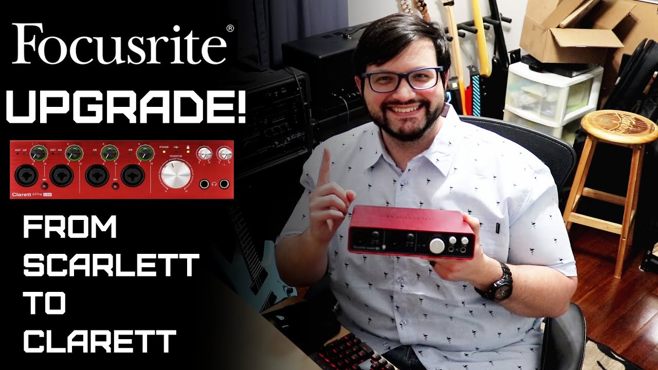 Focusrite Scarlett 6i6 to Clarett 4Pre: Is the Upgrade Worth it? - YouTube