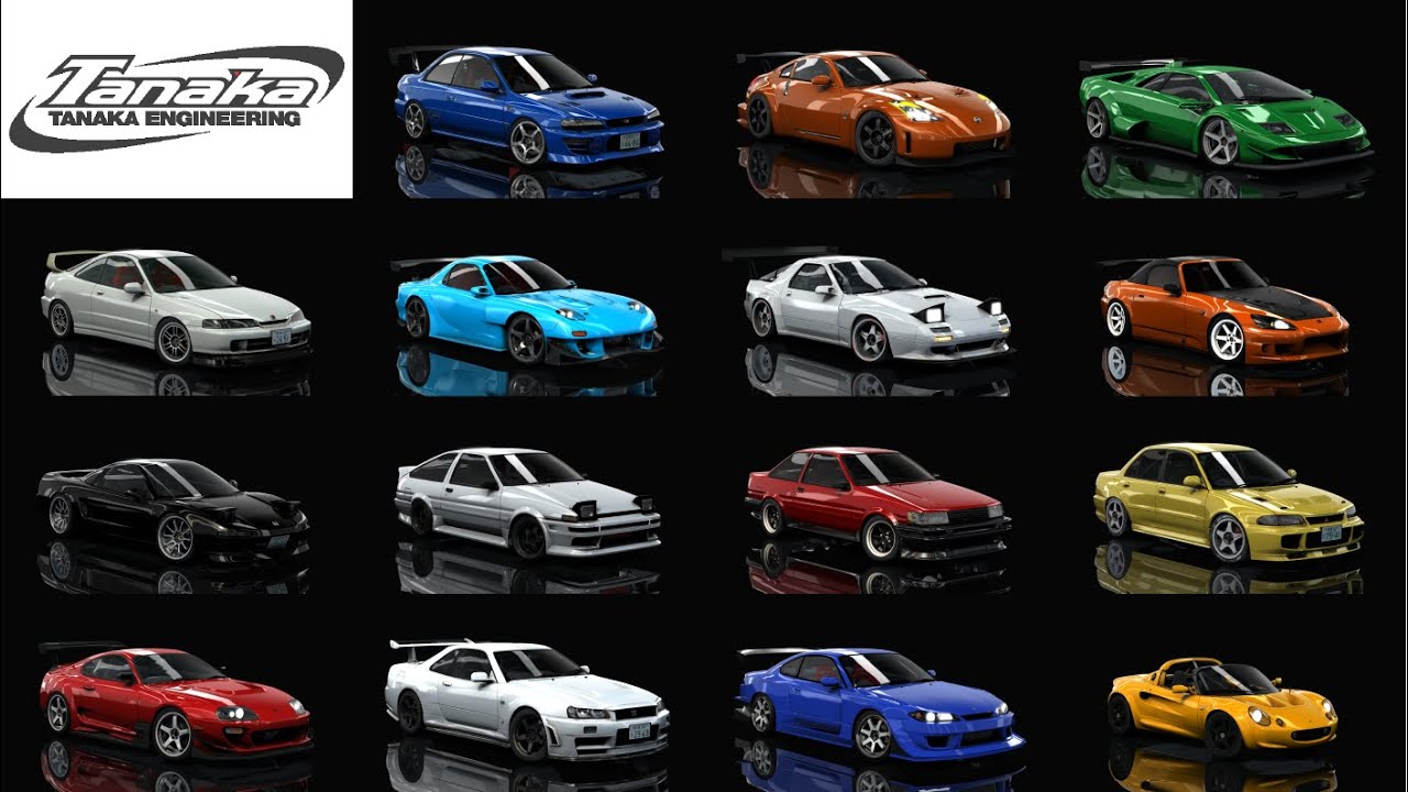 【Assetto Corsa】ストリートカーパックリリース！ - Street Car Pack Released‼【MOD】 - YouTube