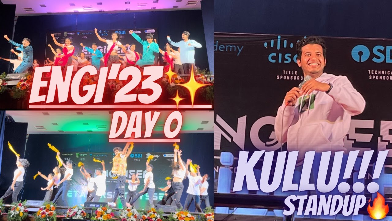 ENGI'23 NITK INAUGURATION | STANDUP ft @Kullubaazi | - YouTube