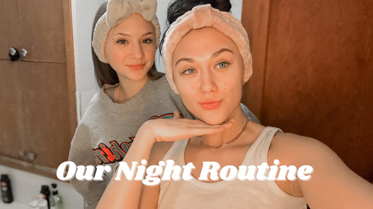 My Night Routine V.S My Sisters Night Routine - YouTube