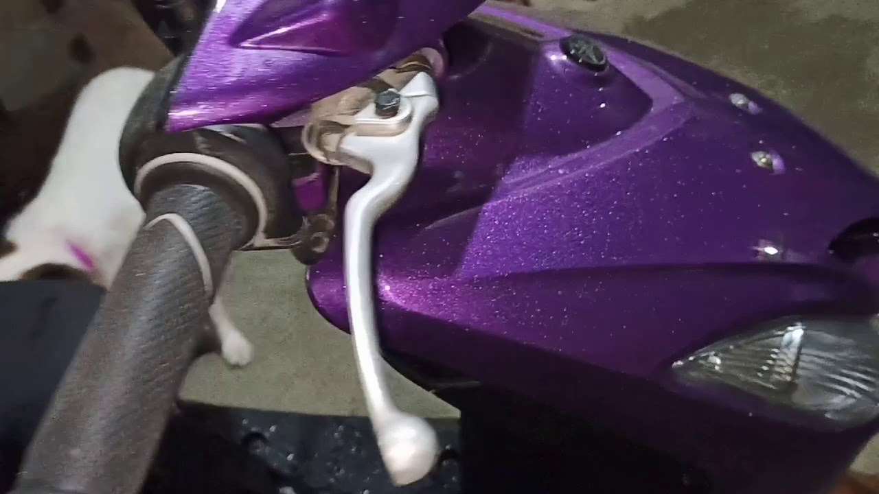 Mio custom paint - YouTube