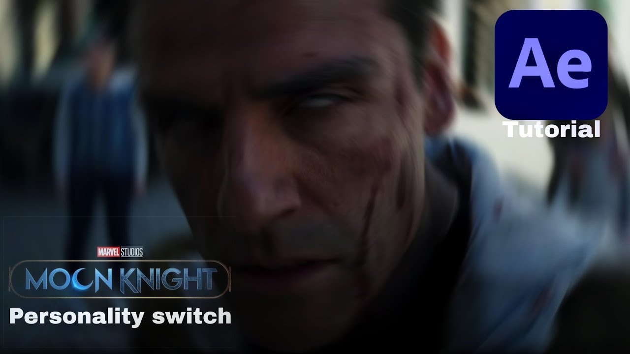 How you can create Moon Knight Personality switch in #After_Effects ...