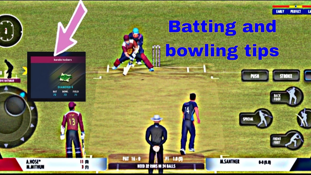 Real Cricket 22 Multiplayer Gameplay Batting And Bowling Tips Youtube