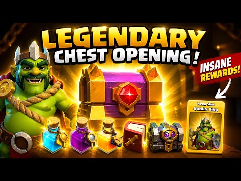 COC April Chest Opening | Legendary Chest April Update Big Rewards