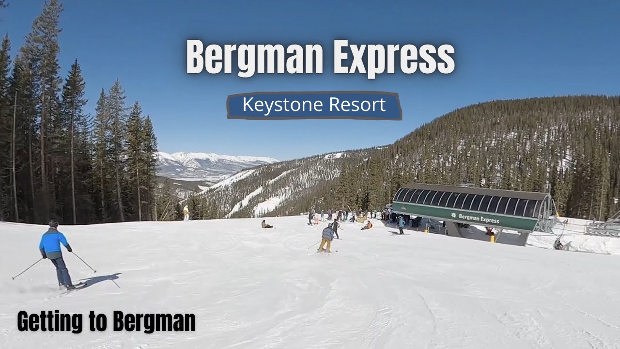 Skiing to Bergman Express Lift - Keystone Ski Resort - GoPro POV - YouTube