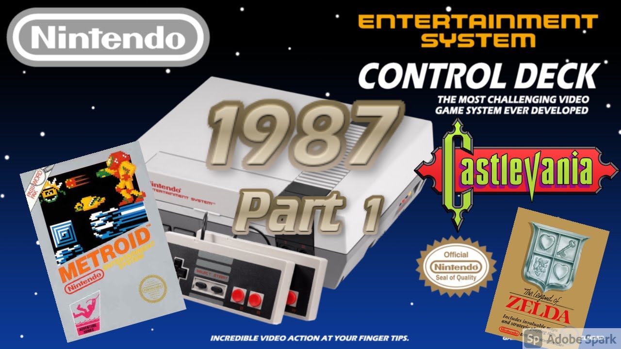 1987 Nintendo NES Games | Part 1 - YouTube