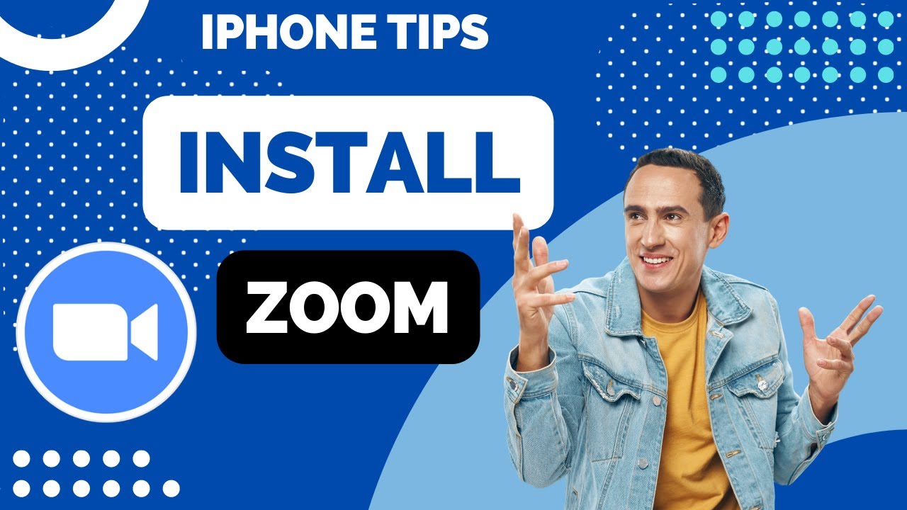 How to Install Zoom iPhone - YouTube