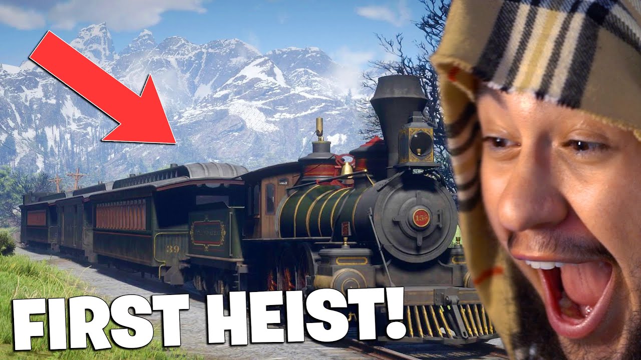 ROBBING A TRAIN (HEIST) | Red Dead Redemption 2 - YouTube
