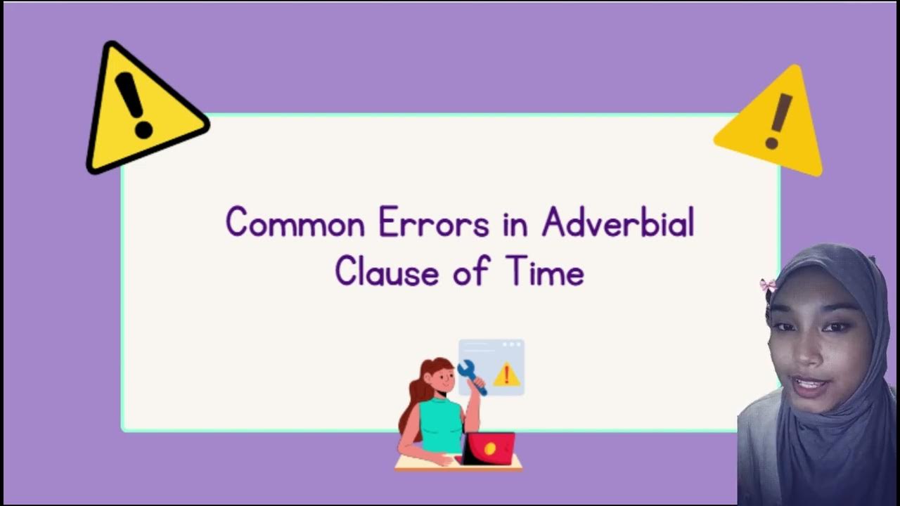 English Project II: Adverbial Clause of Time & Expression of Sympathy ...