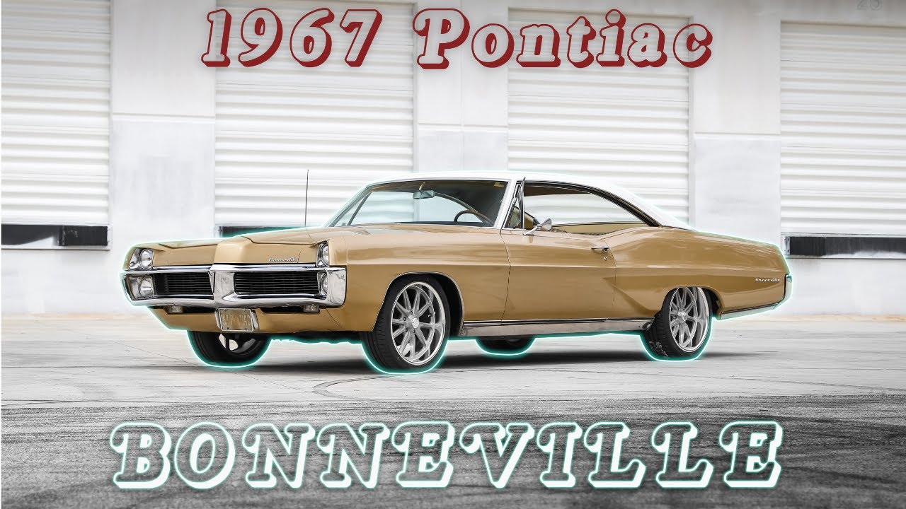 1967 Pontiac Bonneville, Stanced On Custom wheels, 74k Miles ...