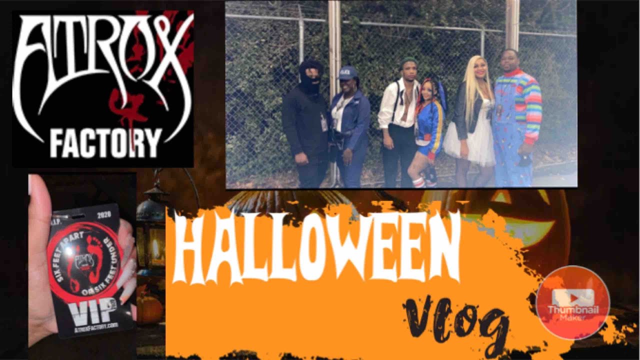 Halloween Vlog/Atrox Factory 🎃👻 - YouTube