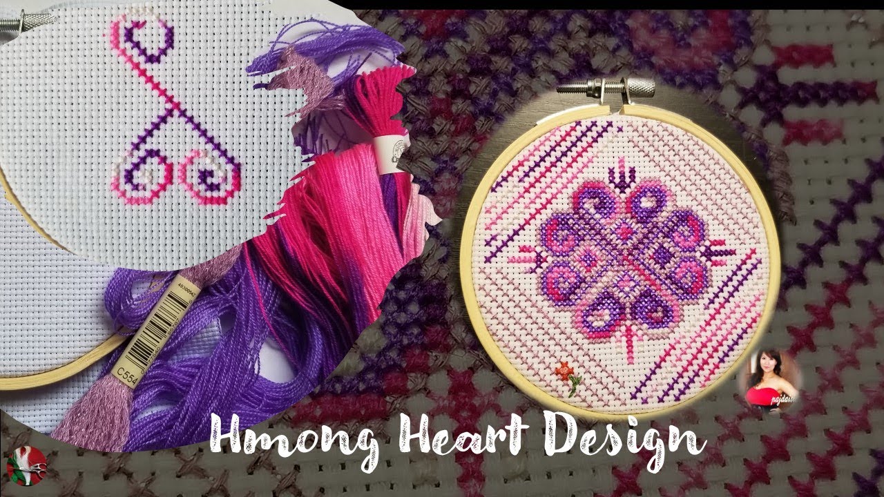 Hmong "Heart" Design - YouTube