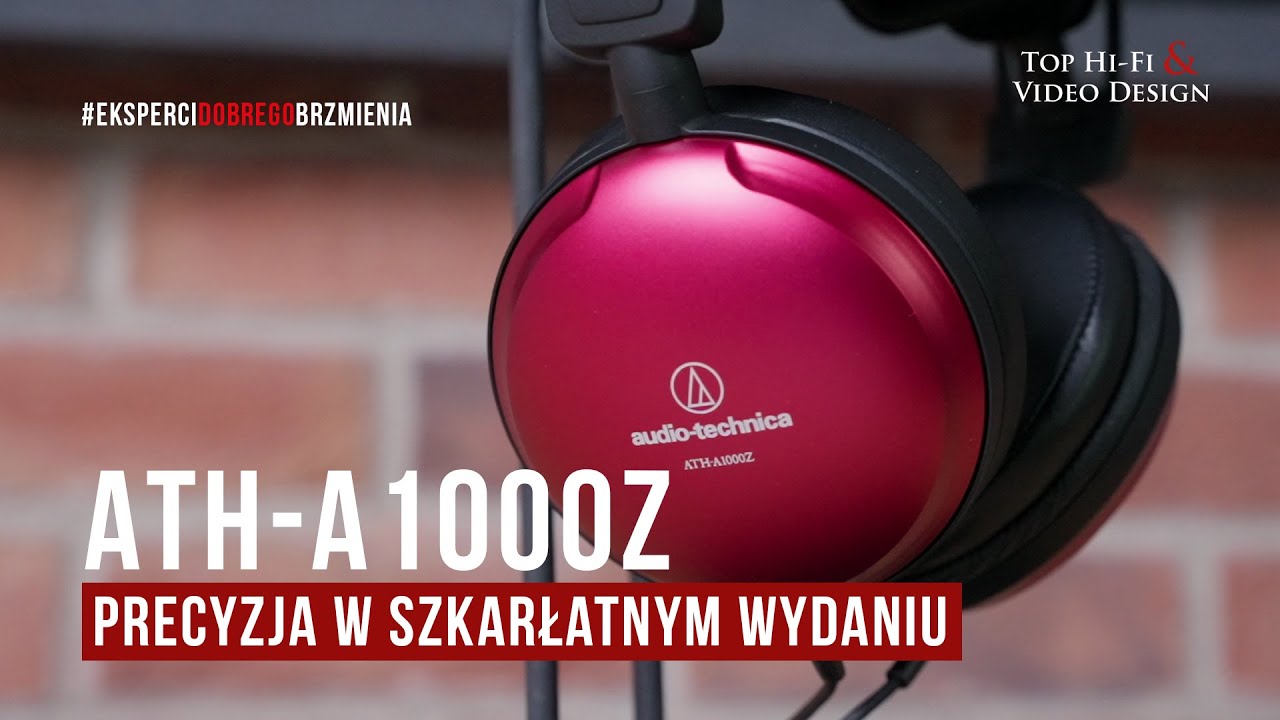 Słuchawki Audio-Technica ATH-A1000Z – precyzja w szkarłatnym wydaniu ...