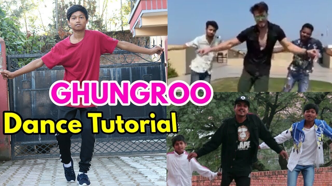 Ghungroo: Tiger Shroff Dance Tutorial | Step by Step | Hrithik Roshan ...