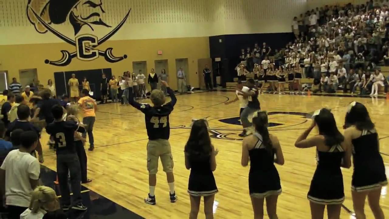 Cuthbertson High School's First Homecoming Pep Rally (HD) - YouTube