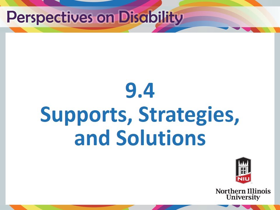 9-4 Supports, Strategies, and Solutions - YouTube