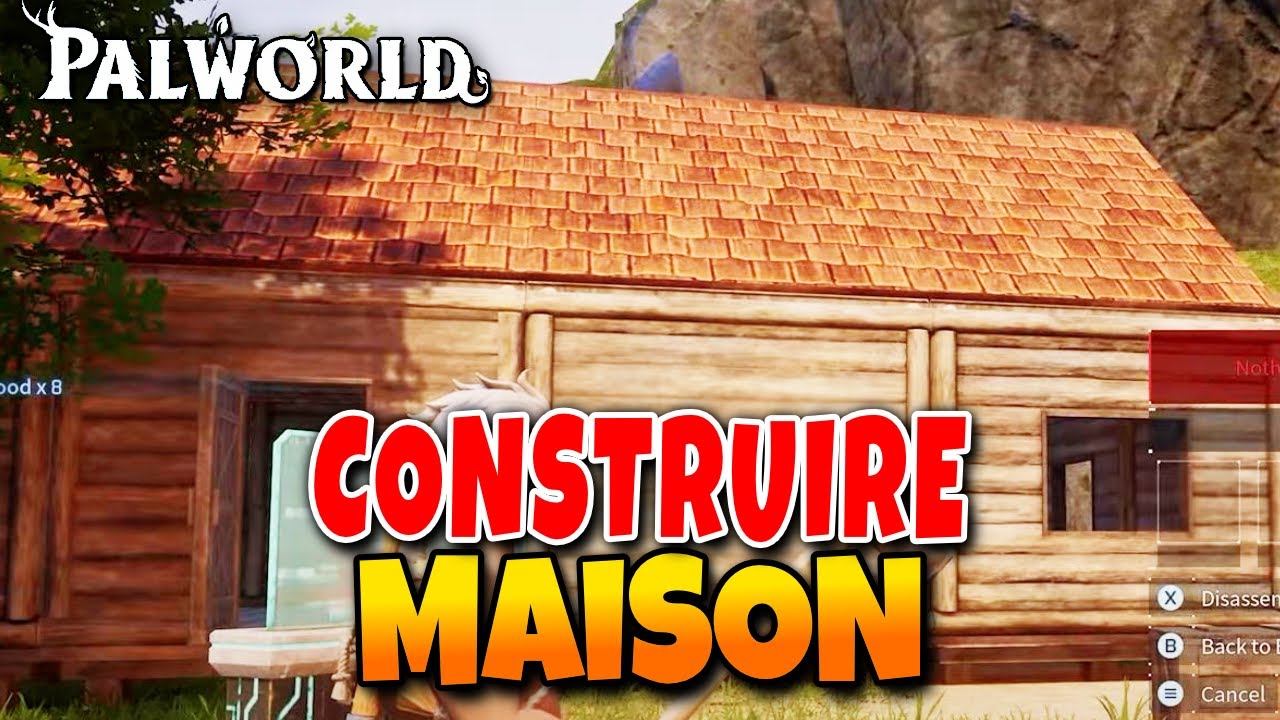 Comment Construire une MAISON sur Palworld - YouTube
