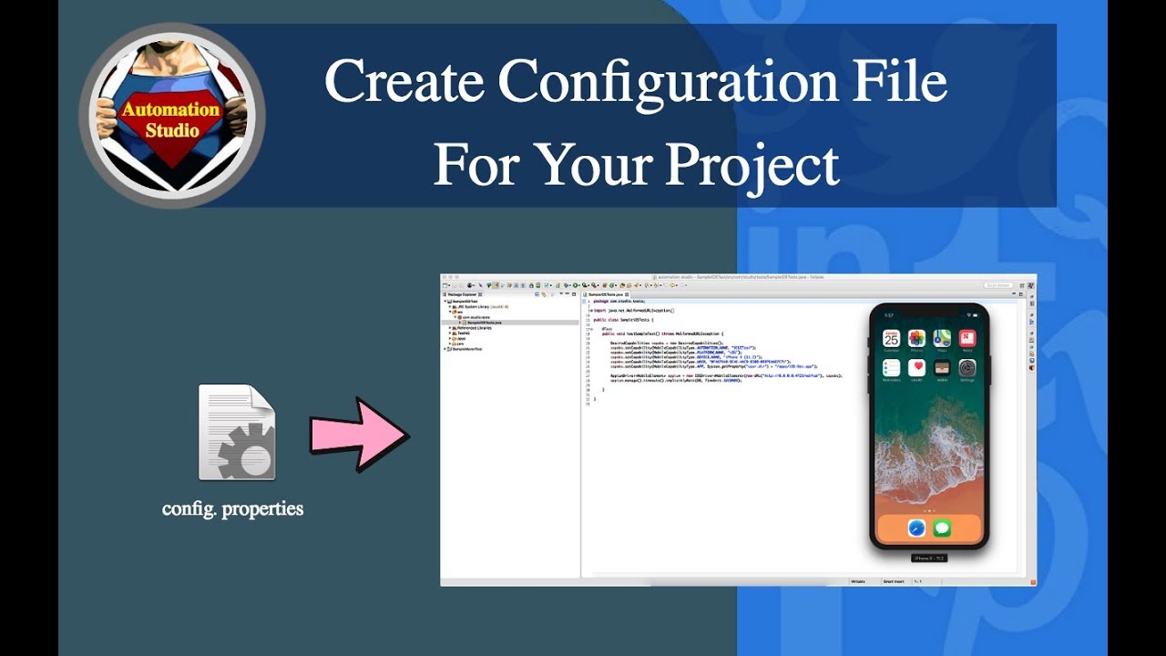 Session 07: Create Configuration File For Automation Project - YouTube