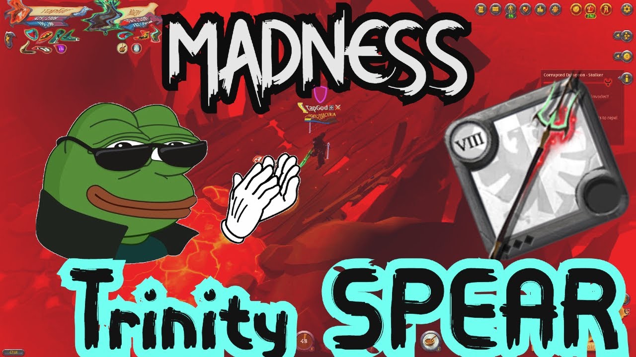Trinity SPEAR MADNESS- Corrupted dungeon | Albion: Online - YouTube