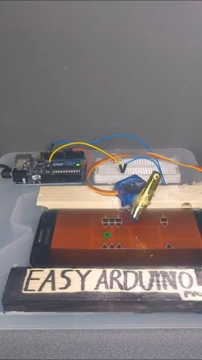 Geometry dash robot #diy #arduino - YouTube