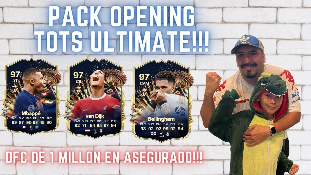 PACK OPENING TOTS ULTIMATE EA FC24 !!! SALE DFC DE 1 MILLON EN ...