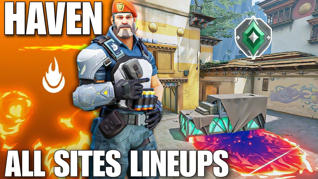 All Brimstone Molly Lineups on HAVEN 2025 - VALORANT GUIDE - YouTube