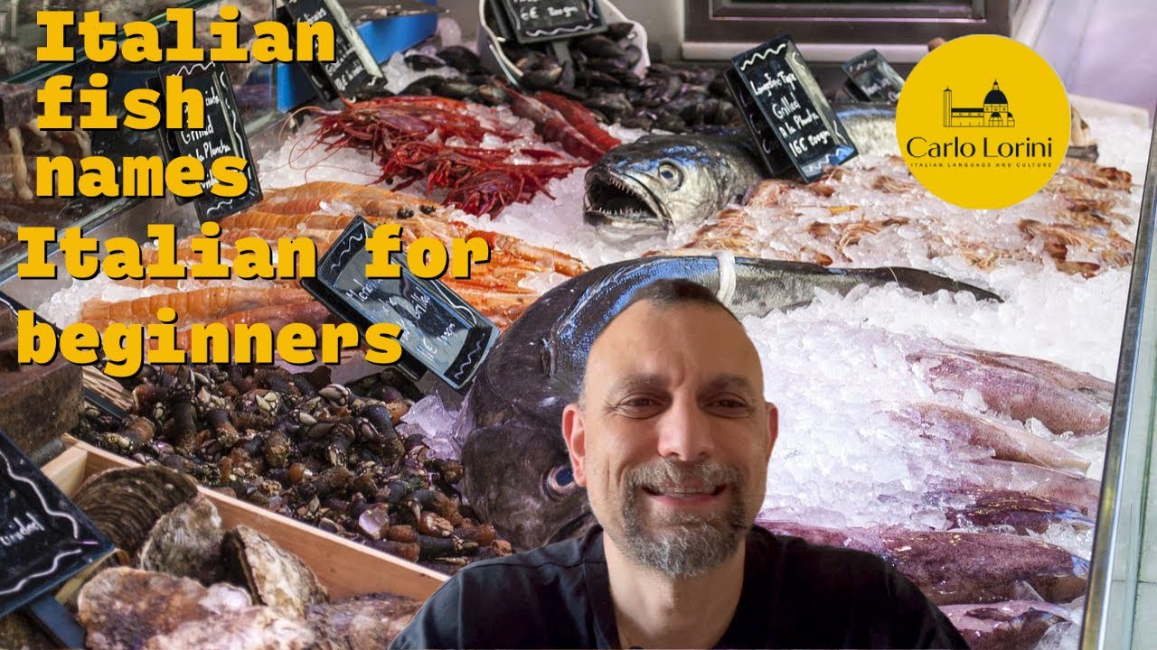 Italian fish names Italian for Beginners - YouTube
