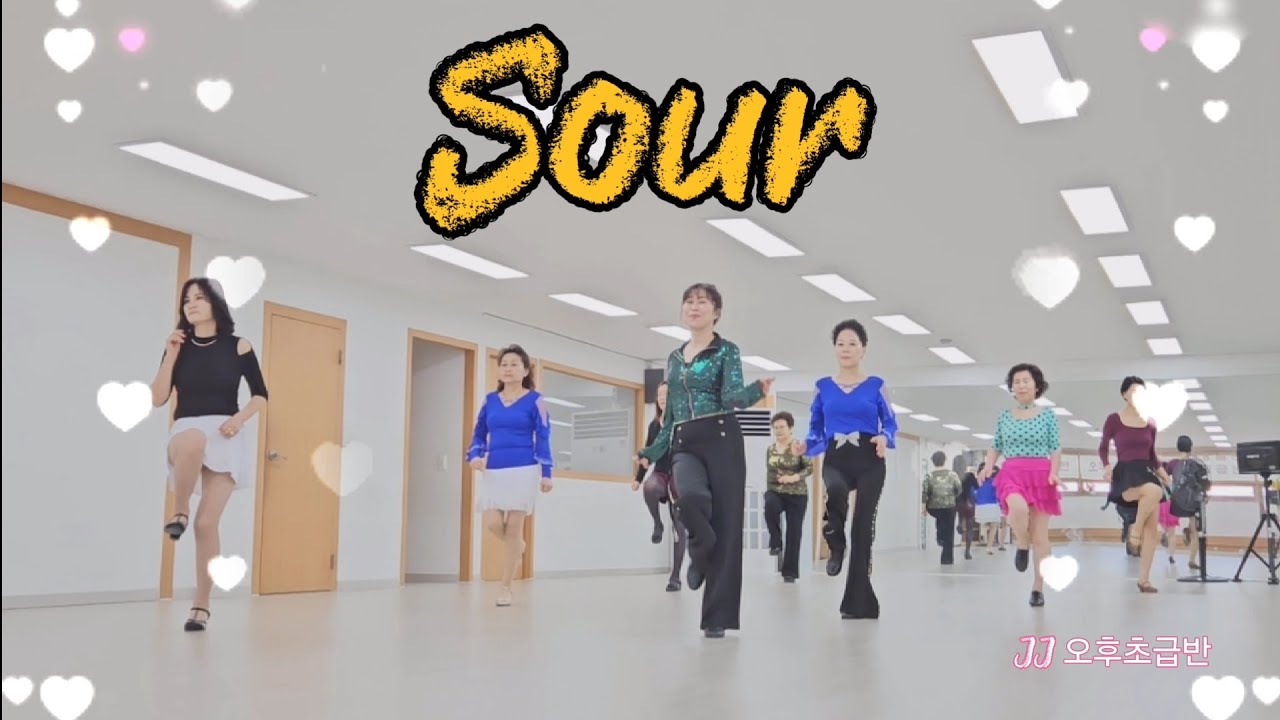 Sour - Linedance (Absolute Beginner) || JJ 오후초급반 - YouTube