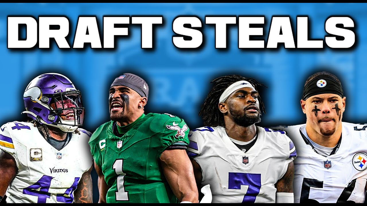 The Biggest Steals From The 2020 NFL Draft 4 Years Later - YouTube