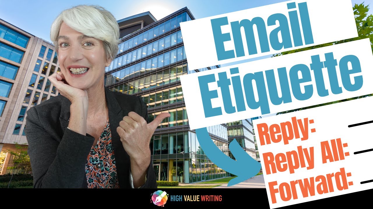 Email Etiquette: What NOT to Do with Reply and Forward - YouTube