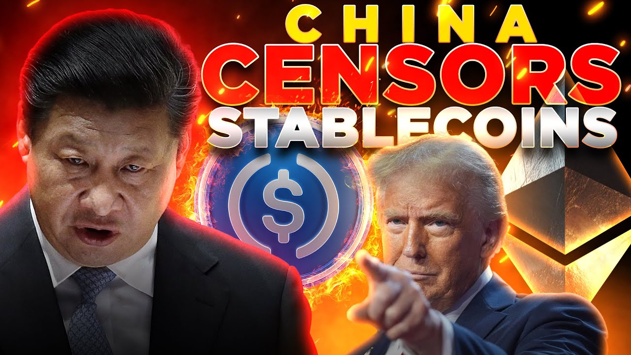 China PANICS and Censors Stablecoins!🔥Ethereum Strategy Winning?📈 - YouTube