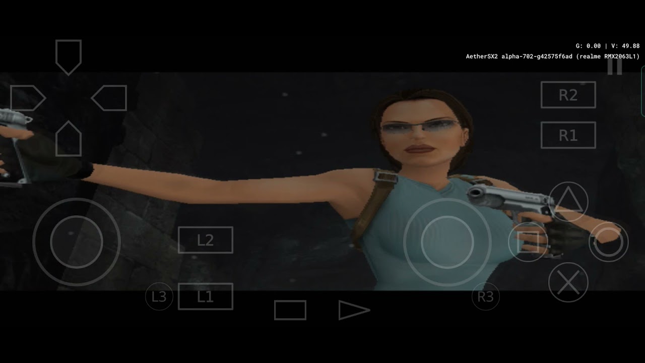 Aether SX2 (PS2) emulator - Tomb Raider anniversary - Android ...