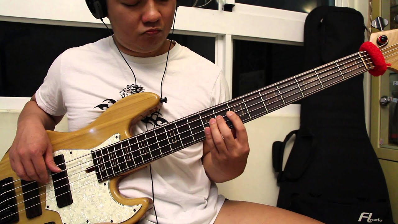 約書亞 願讚美充滿 Bass Cover by Billy Wang - YouTube