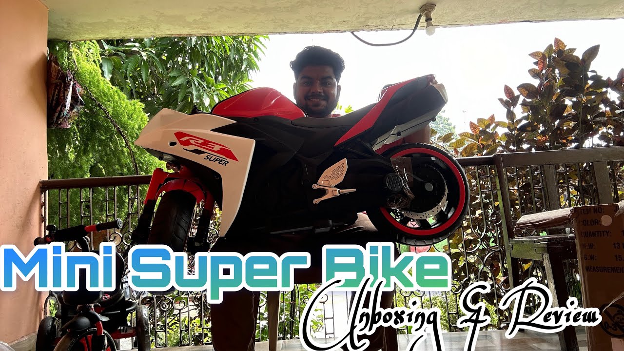 Mini super Bike EV Unboxing & Review Video @amankewatvlogs - YouTube
