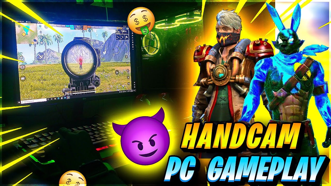 Free Fire PC Gameplay Handcam | FF pc gameplay Handycam |Free Fire Pc ...