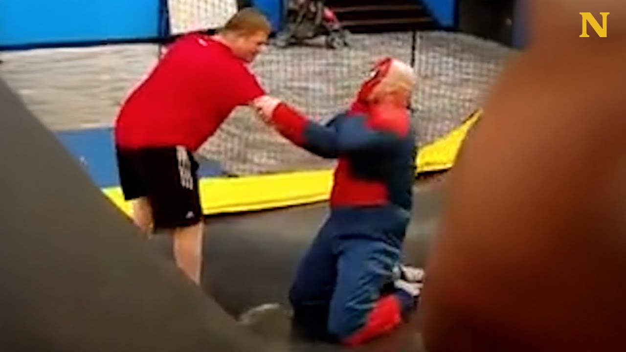 Man in Spider-Man Suit Follows Young Boy with Down Syndrome 😱 - YouTube