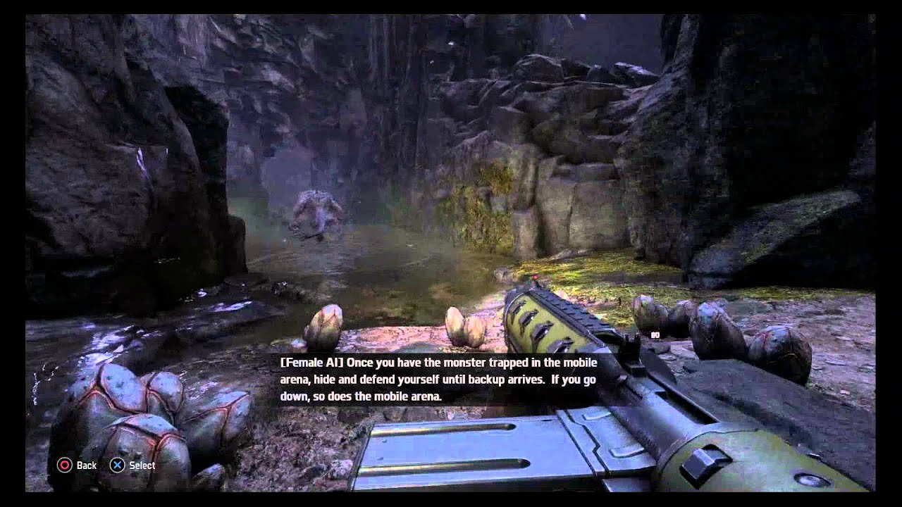 Evolve - Griffin Basic & Advanced Videos: Sound Spikes, Harpoon Gun, Submachinegun & Mobile ...