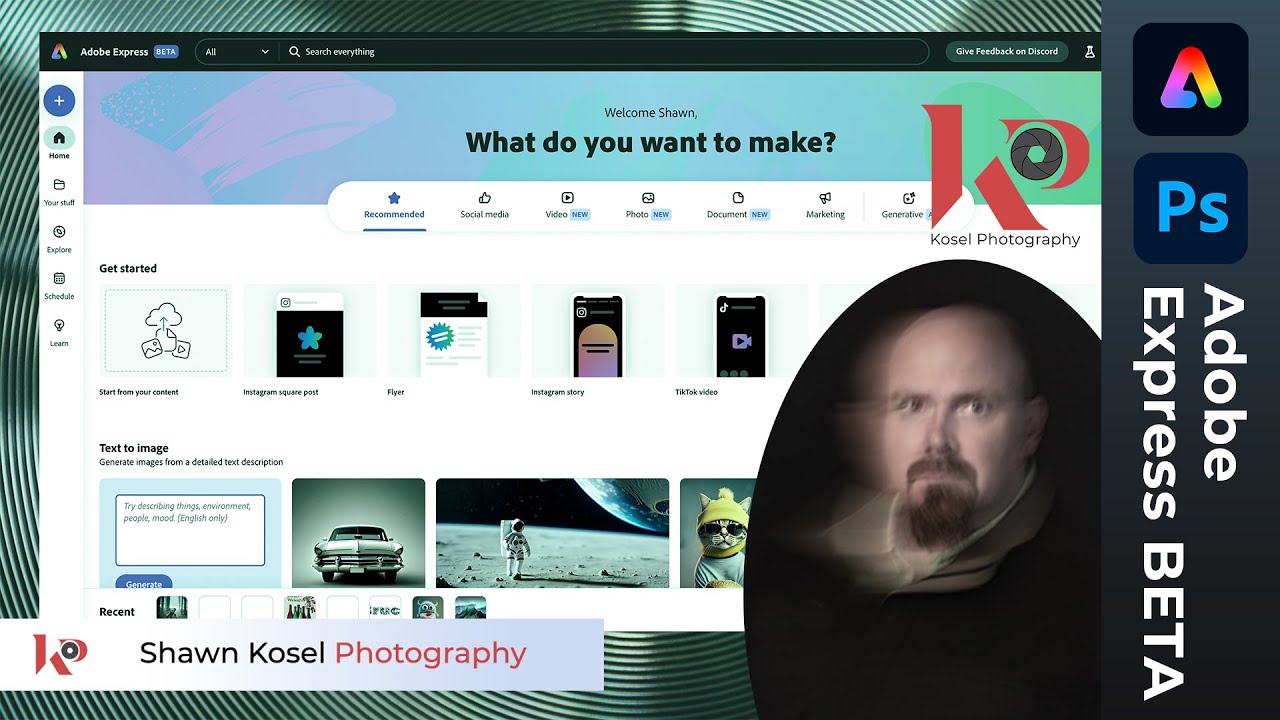 Adobe Express BETA - YouTube