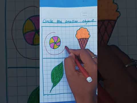 ||Circle the smaller object|| #shorts #youtubeshorts #circle - YouTube