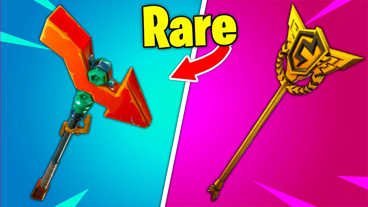 15 Rarest Pickaxes In Fortnite Youtube