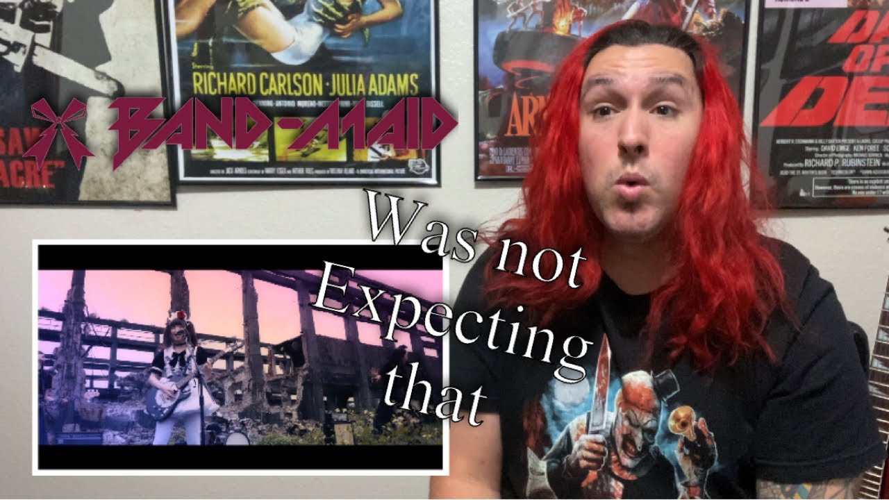 Jam Moon REACTS to: Band Maid - Daydreaming [ Official Music Video ] 🔴 ...
