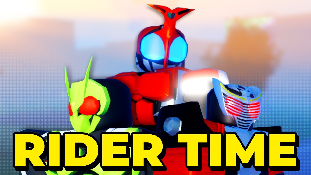Kamen Rider paling Rusuh di Roblox Rider Time - YouTube