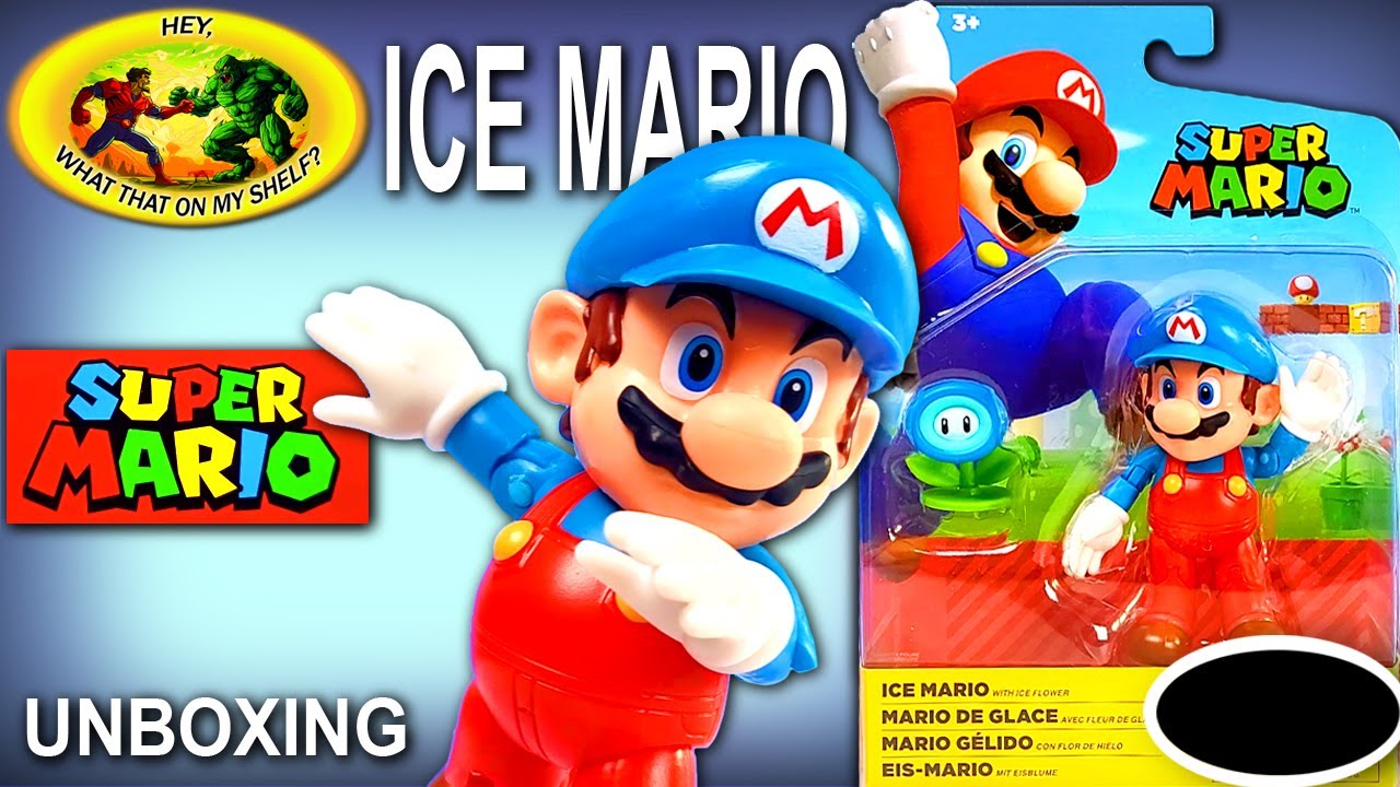 UNBOXING - Super Mario ICE MARIO - JAKKS Super Mario 4 inch #supermario ...