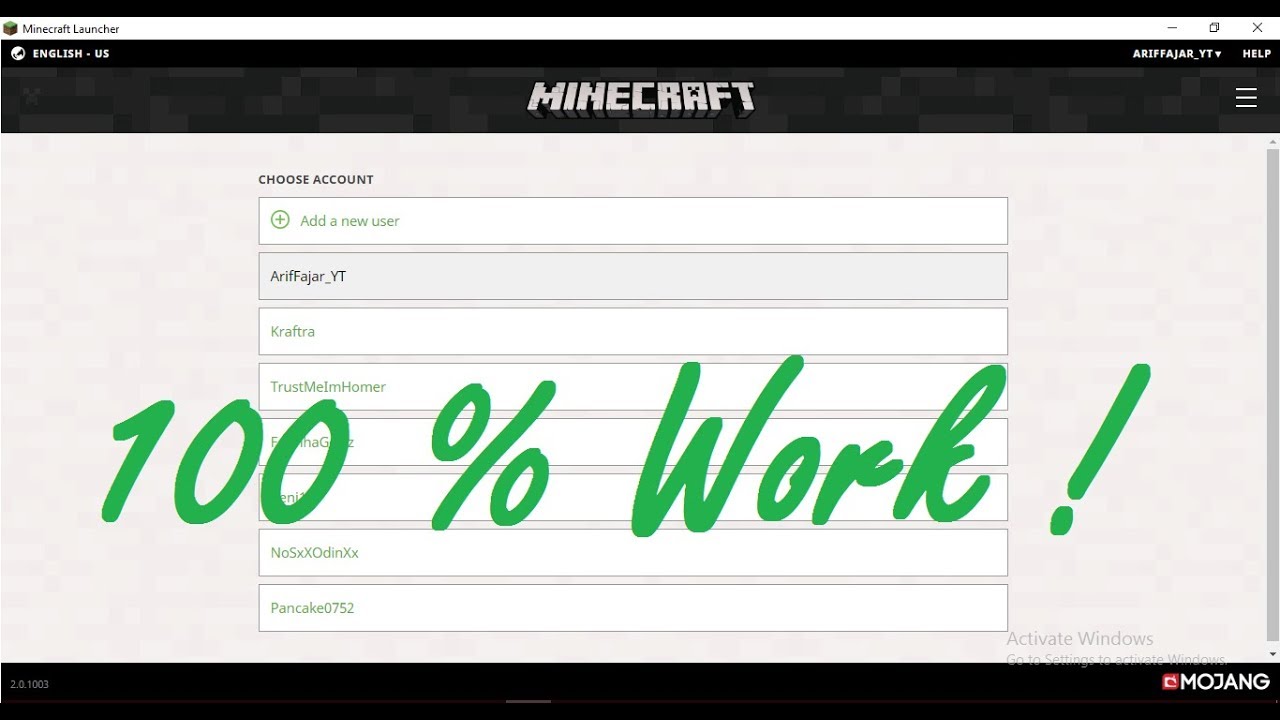 Gimana Sih Cara Dapet Minecraft Account Tanpa Batas !!?? | TUTORIAL - YouTube