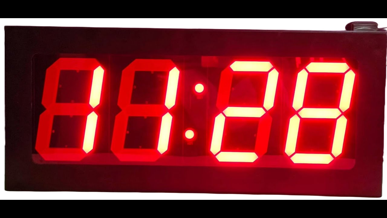 Clock | Digital Clock | GPS Digital Clock |7-Segment Clock | 7-Segment ...