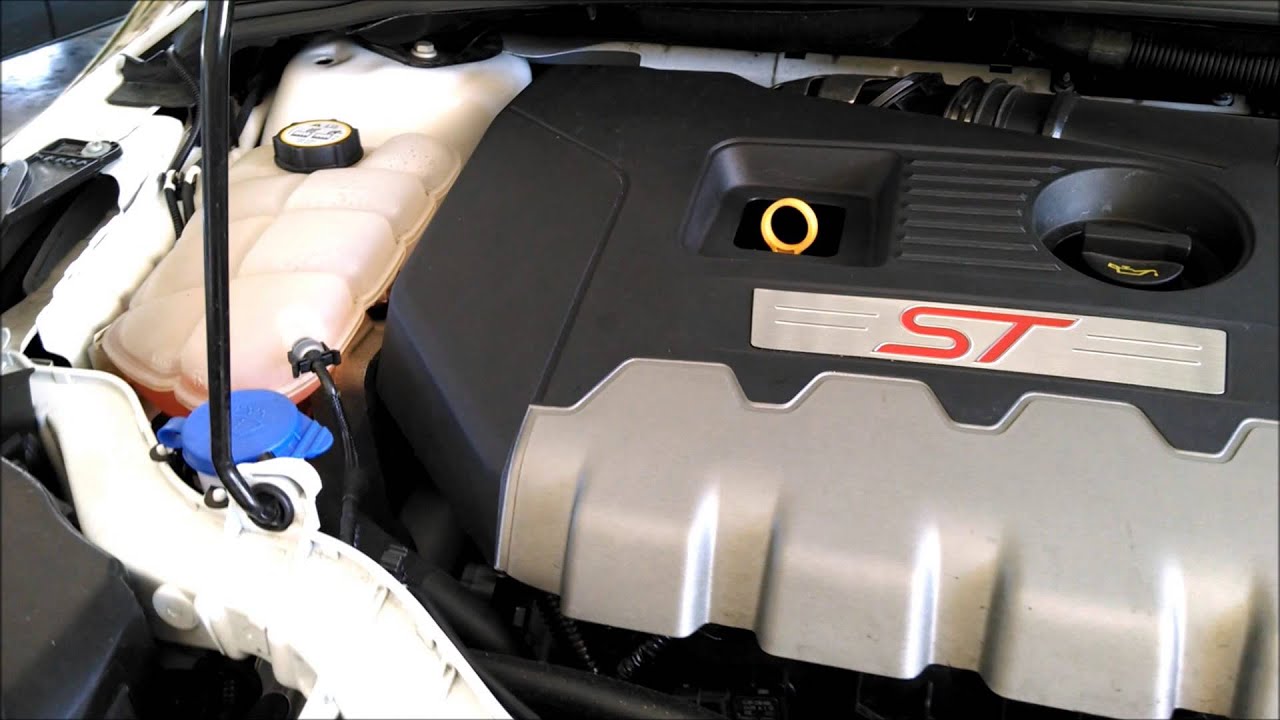 2013 FORD FOCUS ST 2.0L TURBO INSTALLING BLOW OFF TURBOSMART - YouTube