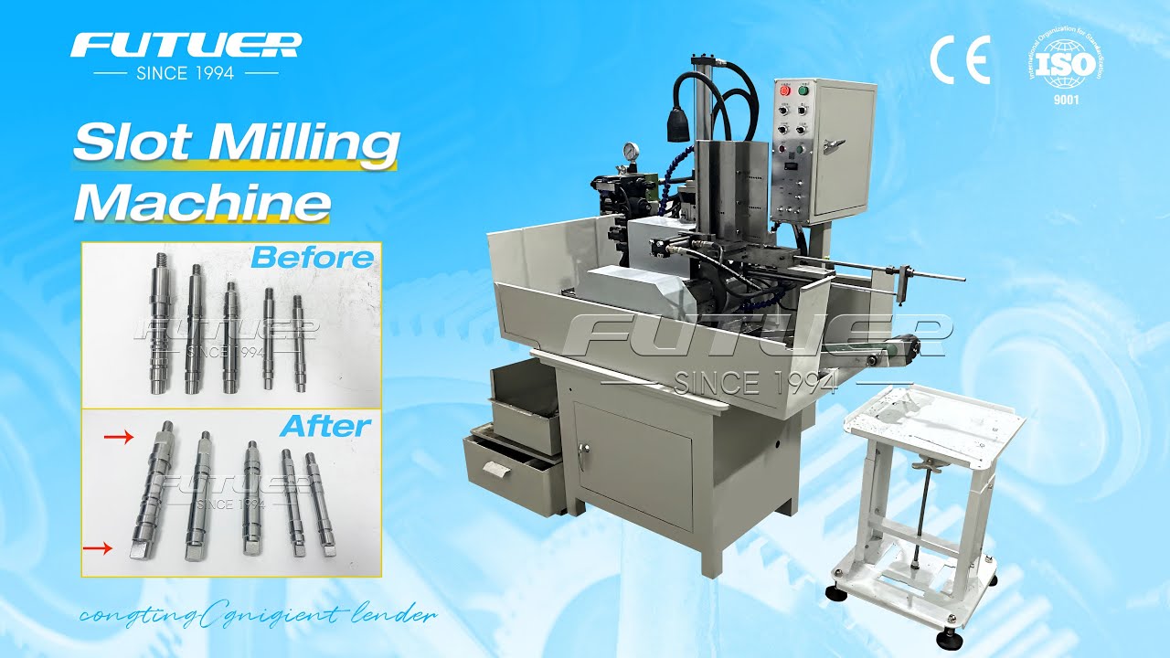 Slot milling machine+Simultaneous cutting, groove milling or flat ...