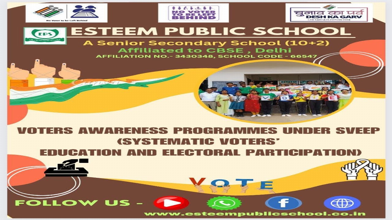 Voters Awareness Programmes under SVEEP, Campaign : # ...
