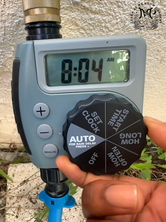 How To program ORBIT SPRINKLER SYSTEM - YouTube