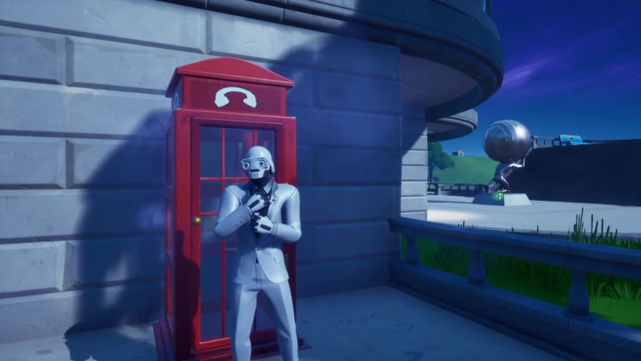 Midas mythic drum gun and keycard using a phone booth and unlocking the ...